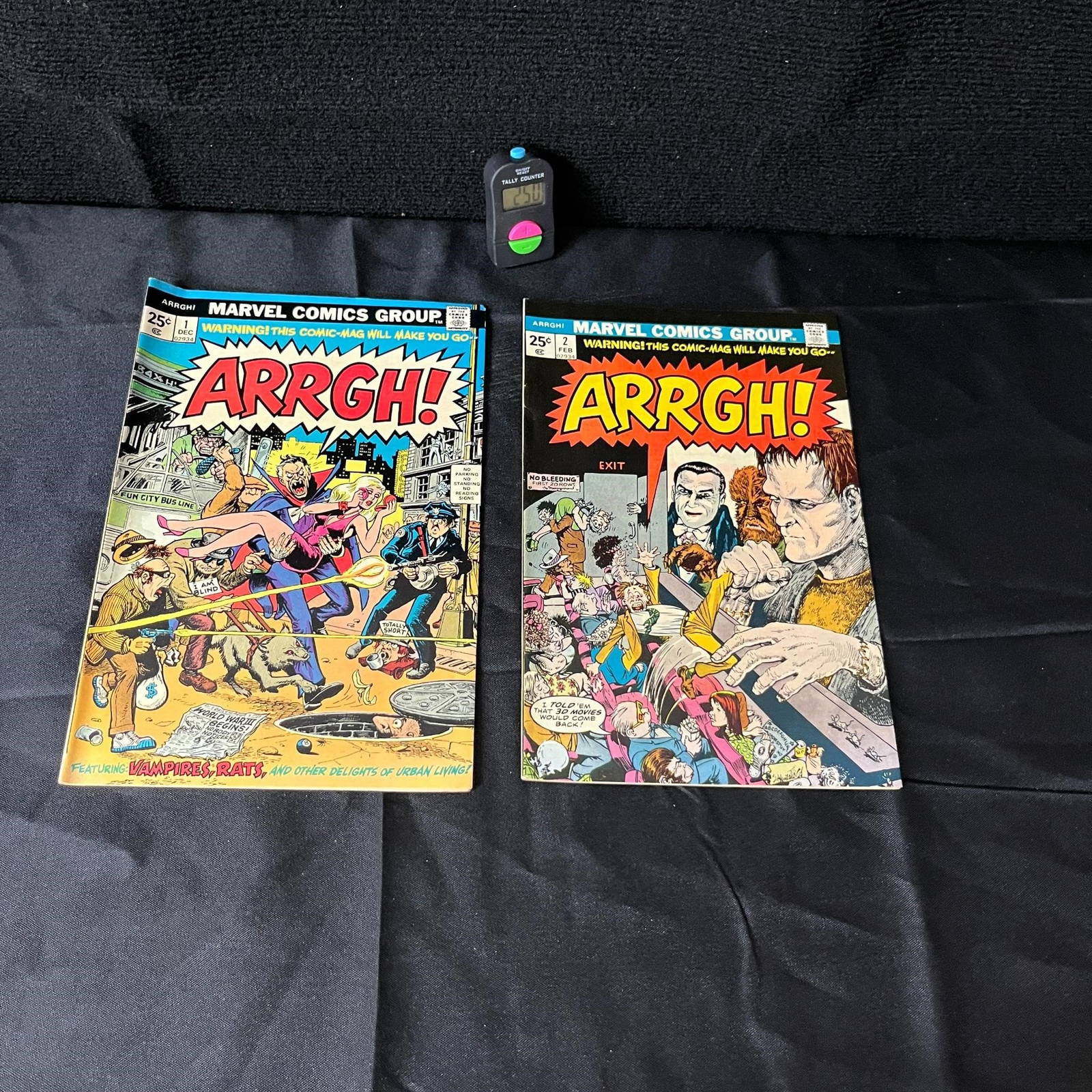 Arrgh! #1 & 2 Marvel Bronze Age Spoof Auction