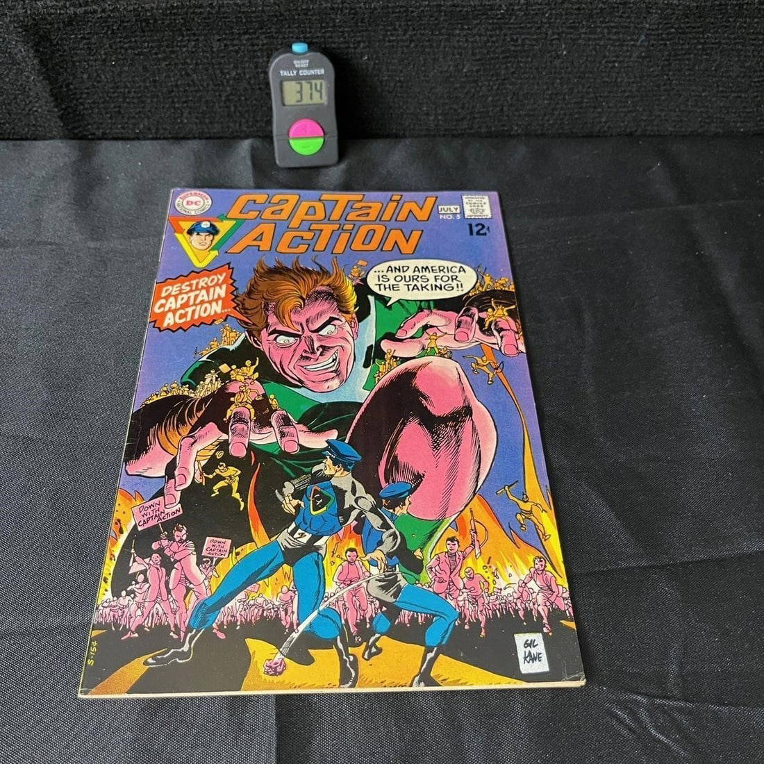 Captain Action 5 Dc Silver Age - Jun 29, 2024 | Aeron House In Md