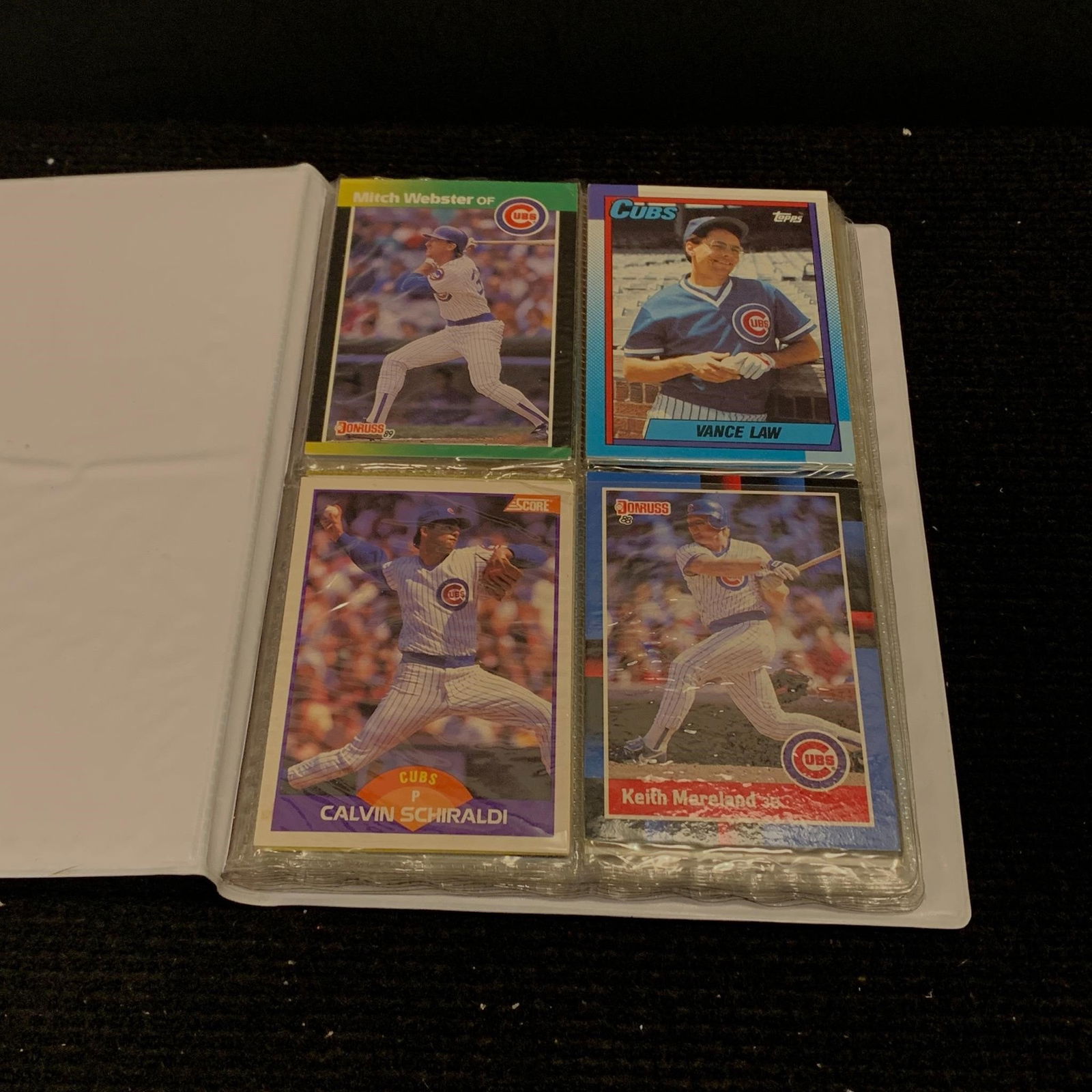 1980s And 90s Baseball Card Binder Auction