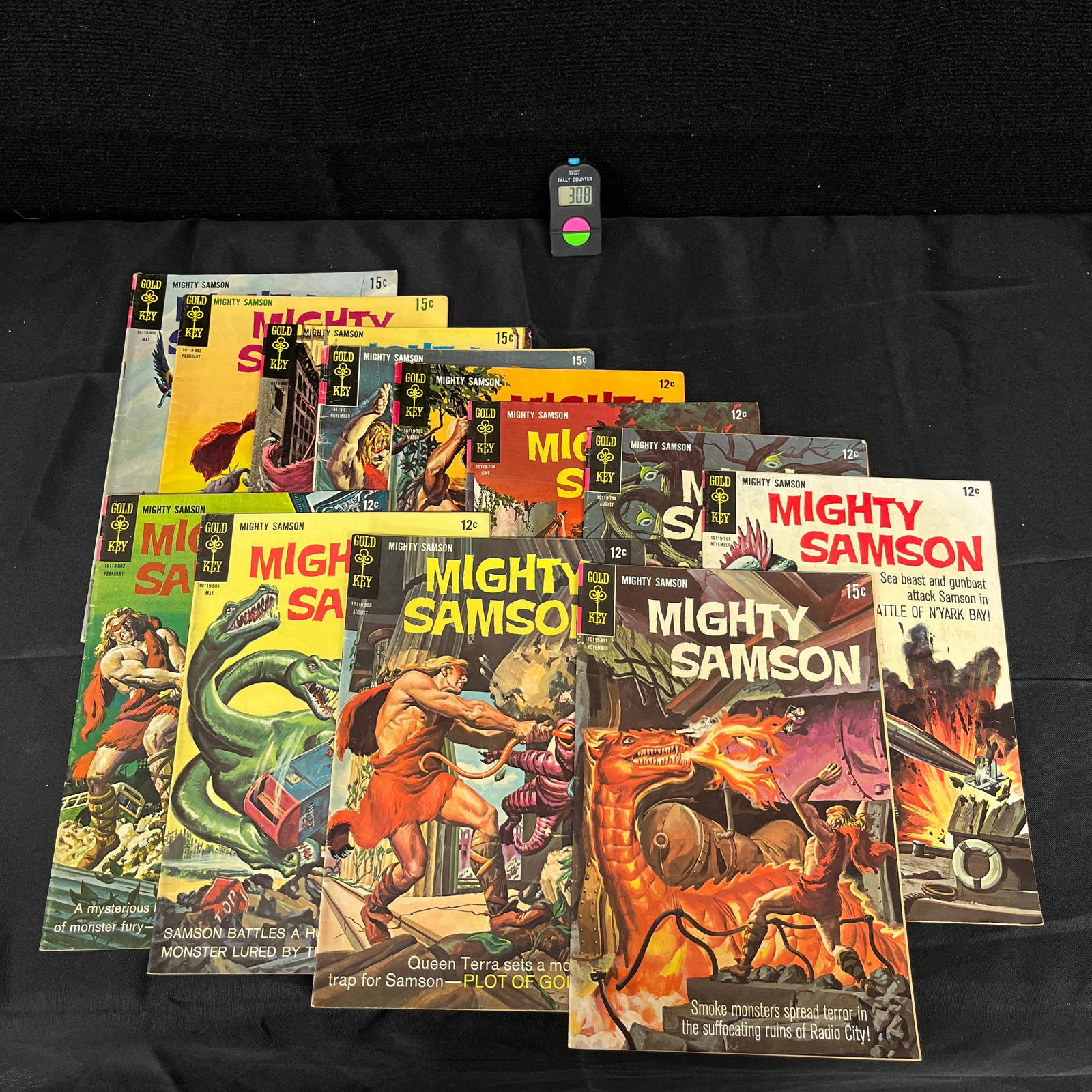 Mighty Sampson Gold Key Comics Auction