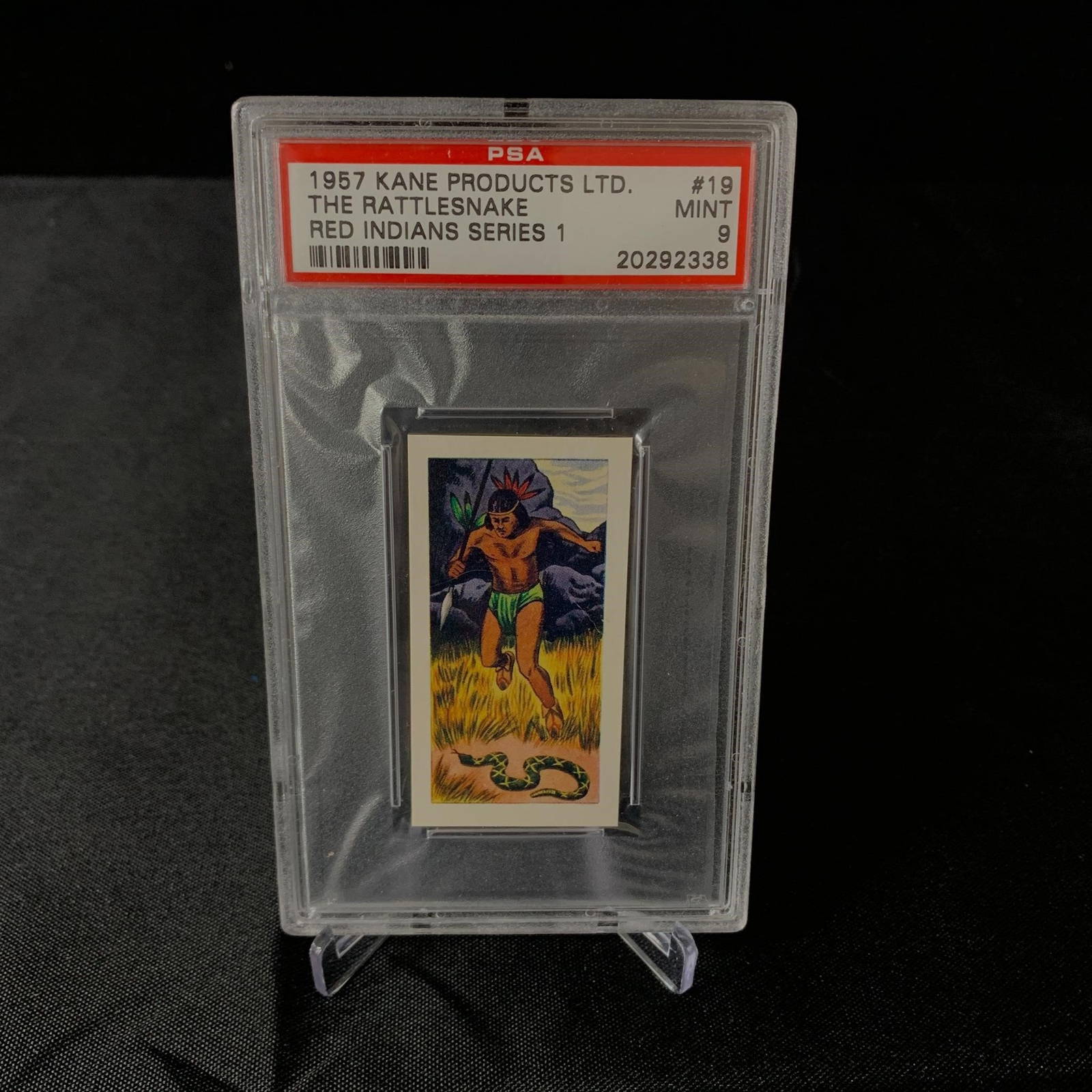 Psa 9 Rattle Snake 1957 Kane Auction