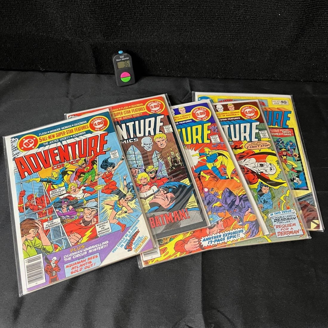 Adventure Comics 461-464 + Giant-size Issues Auction
