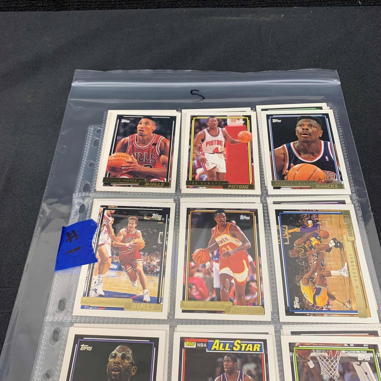 Large Lot Of Topps Gold Basketball Cards Auction