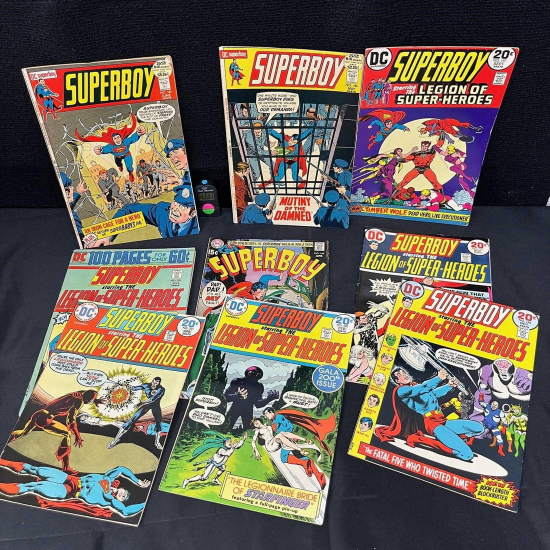 Superboy Bronze Age Comic Lot Auction