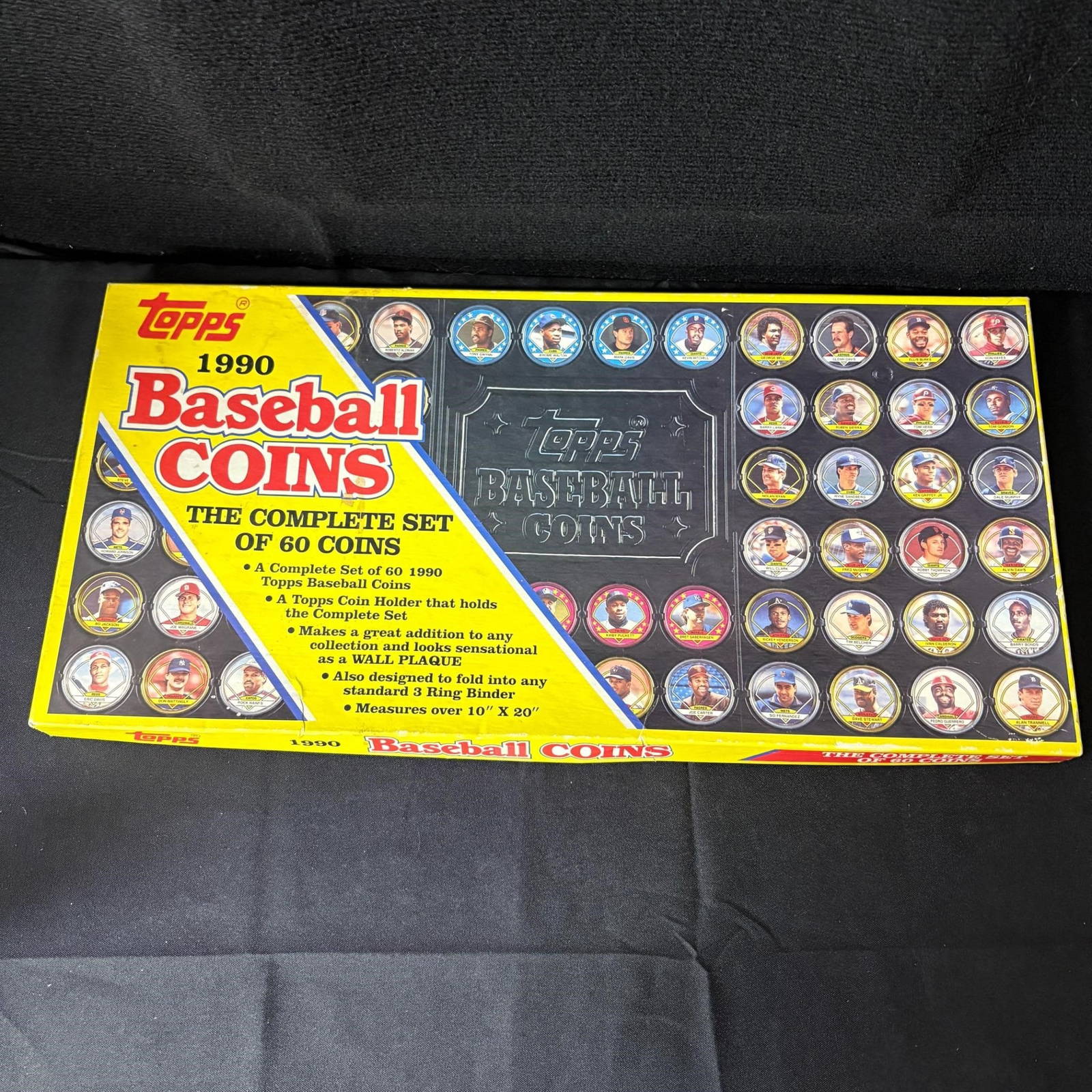 1990 Topps Baseball Coins Complete Set Cib Auction