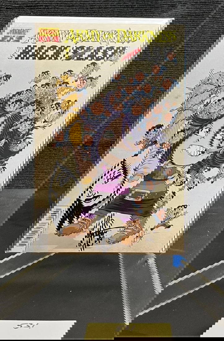 Ken Haeser Signed & Sketch Hack/slash Comic W/coa Auction