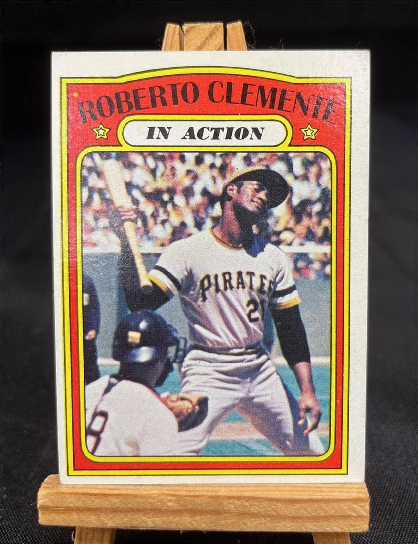 Roberto Clemente 1972 Topps Baseball Card #310 Auction