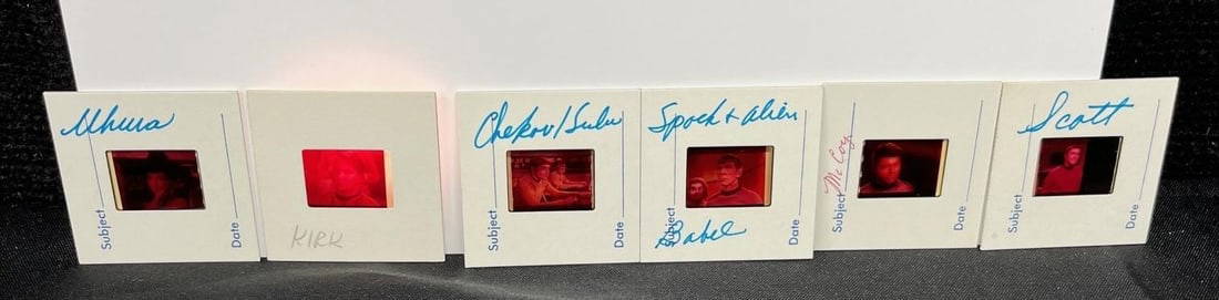 Star Trek Original Series Film Cells W/full Crew Auction