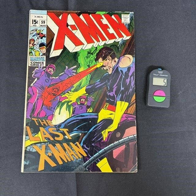 X-men 59 Neal Adams Art Marvel Bronze Age Comic Auction