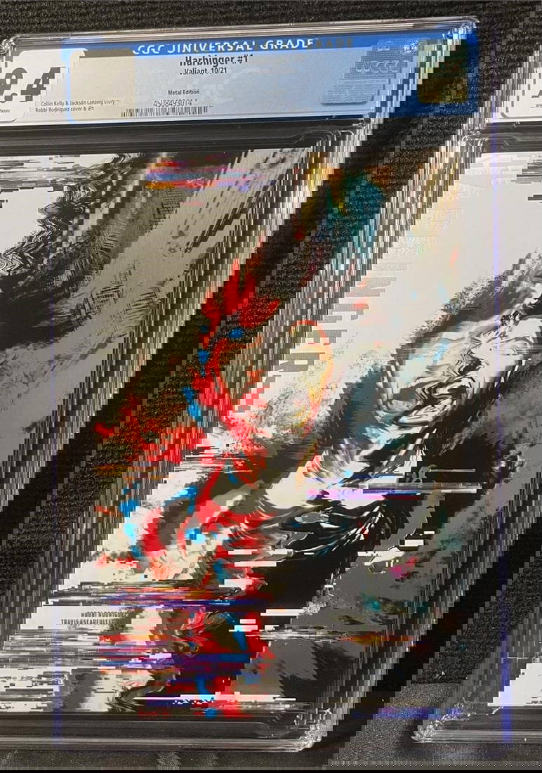 Harbinger 1 Metal Edition Comic Cgc 9.4 Auction