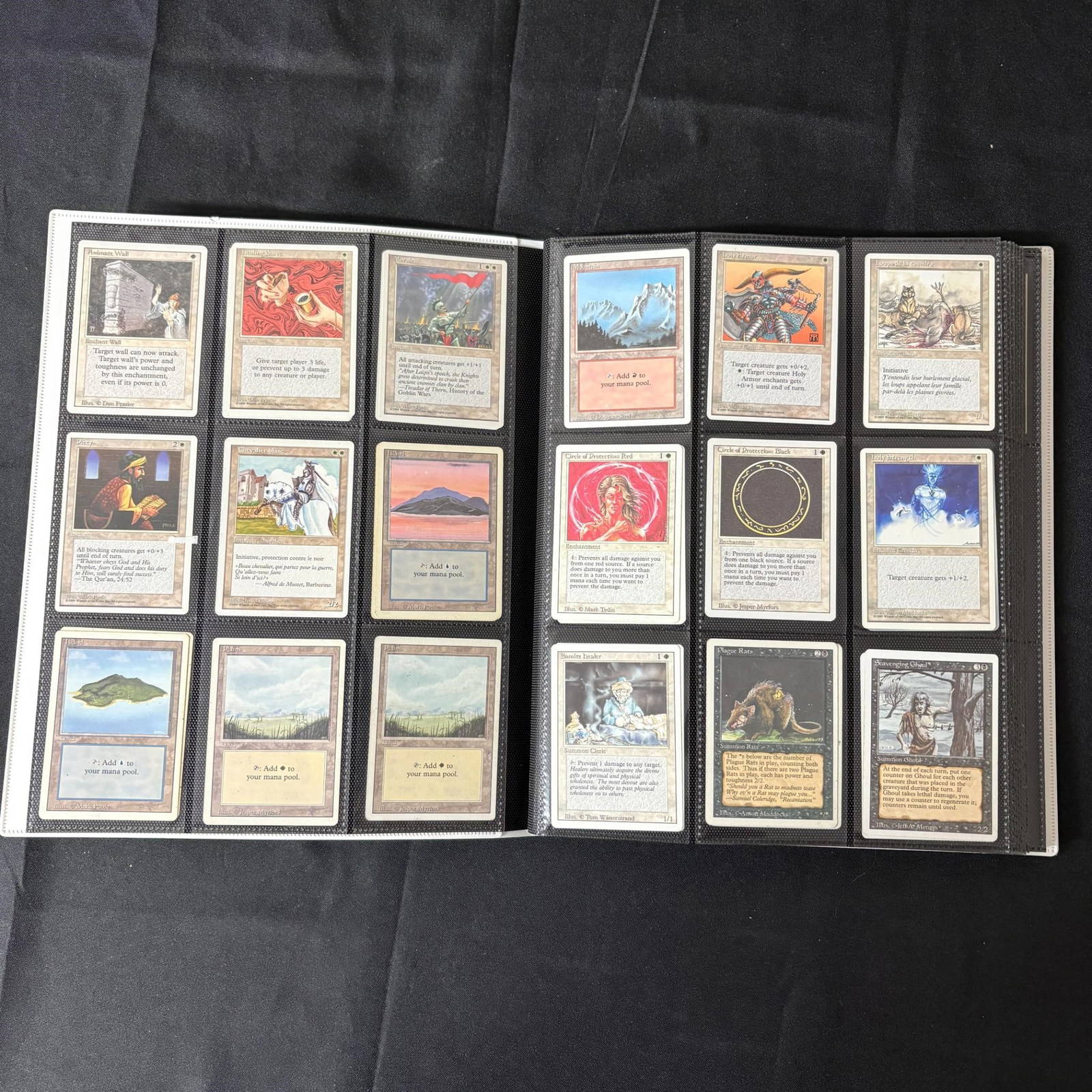 Vintage Magic The Gathering Card Binder Auction