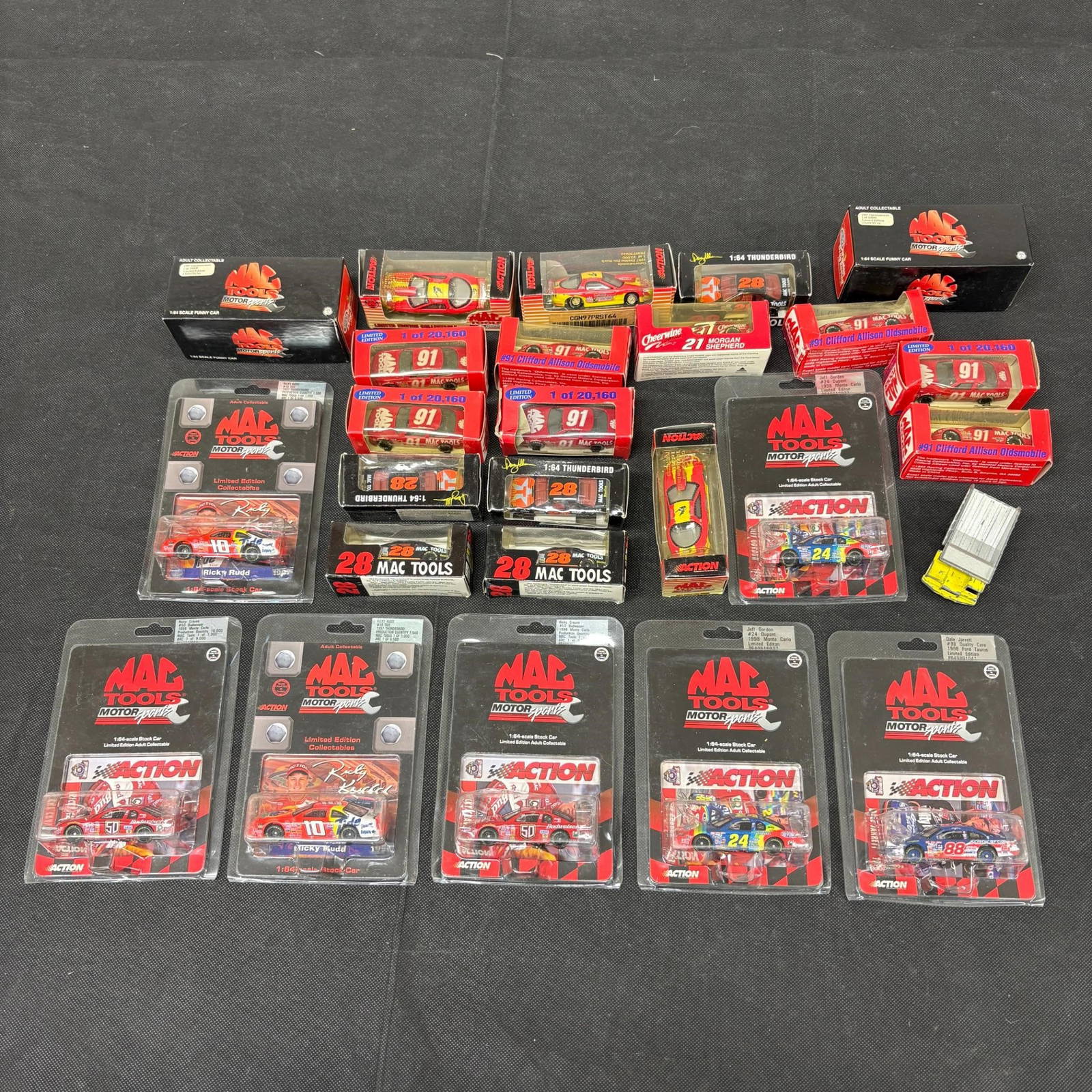 Nib Mac Tools Racing Mini Cars, Lim Edition Auction