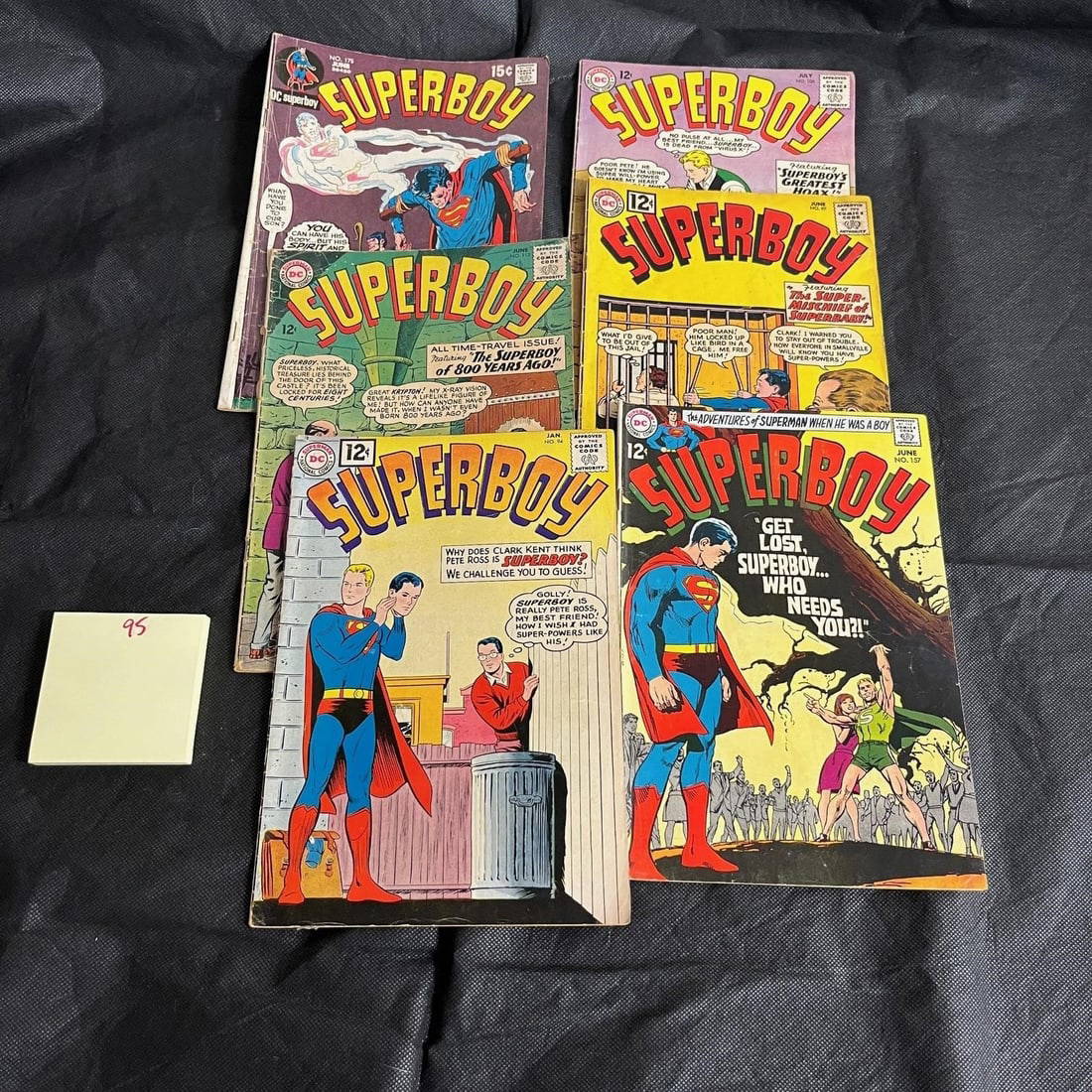 Superboy Dc Silver Age Comic Book Lot Auction