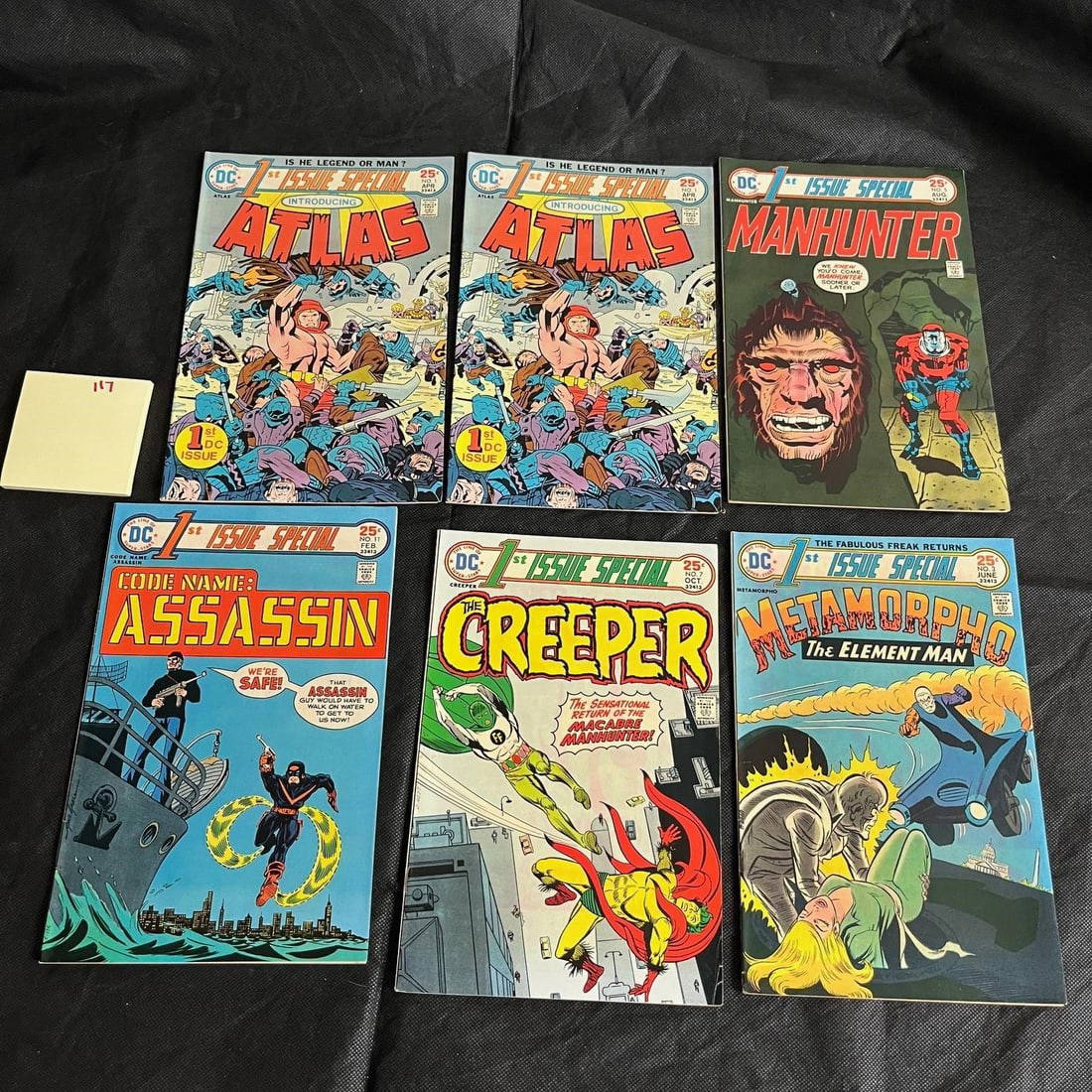 Dc 1st Issue Special Comics W/ Atlas & Jack Kirby Auction
