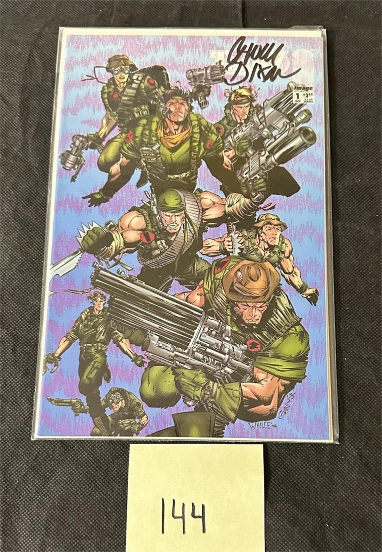 Chuck Dixon Signed Virgin Variant Comic - Jun 17, 2025 | Aeron House In Md