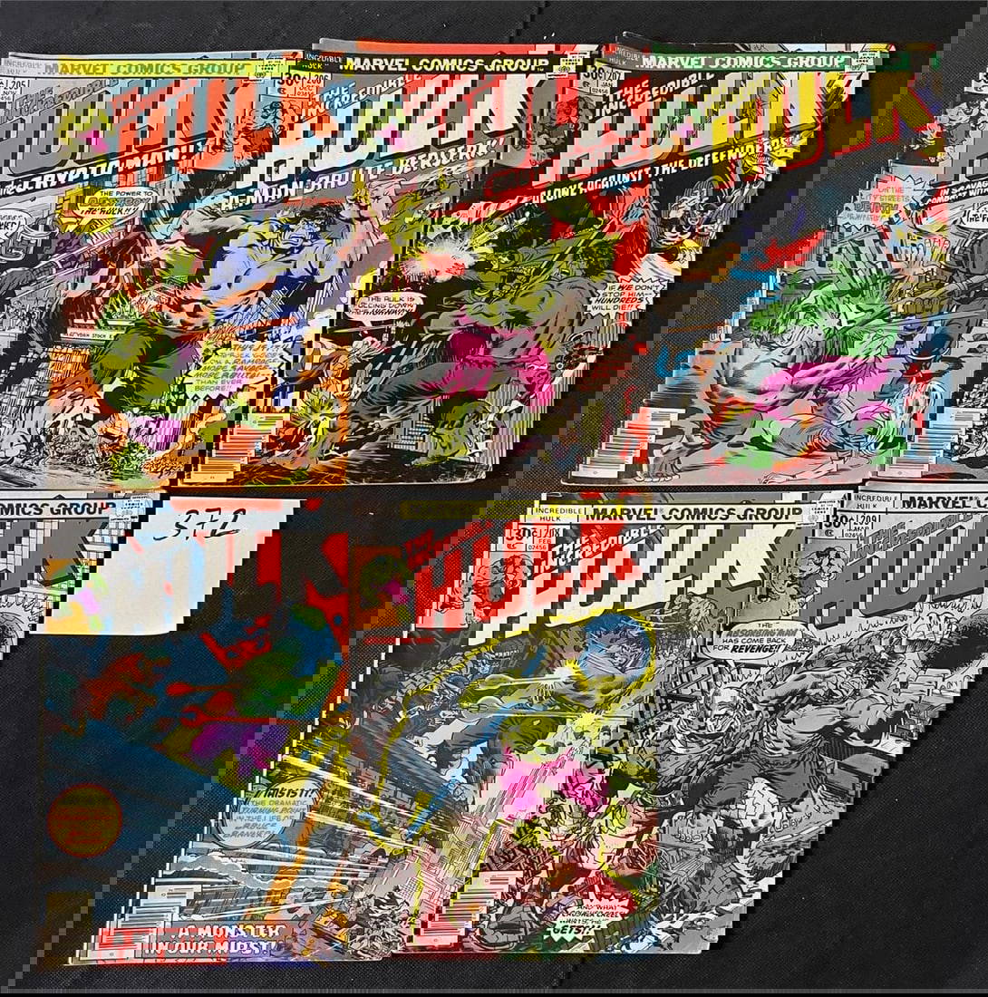 Hulk 205-209 Marvel Bronze Age Hulk - Jun 17, 2025 | Aeron House In Md