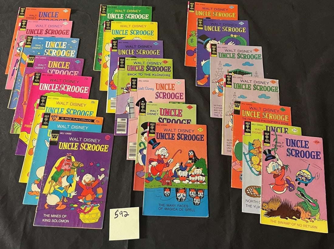 Uncle Scrooge Gold Key & Whitman Comic Books - Jun 17, 2025 | Aeron ...