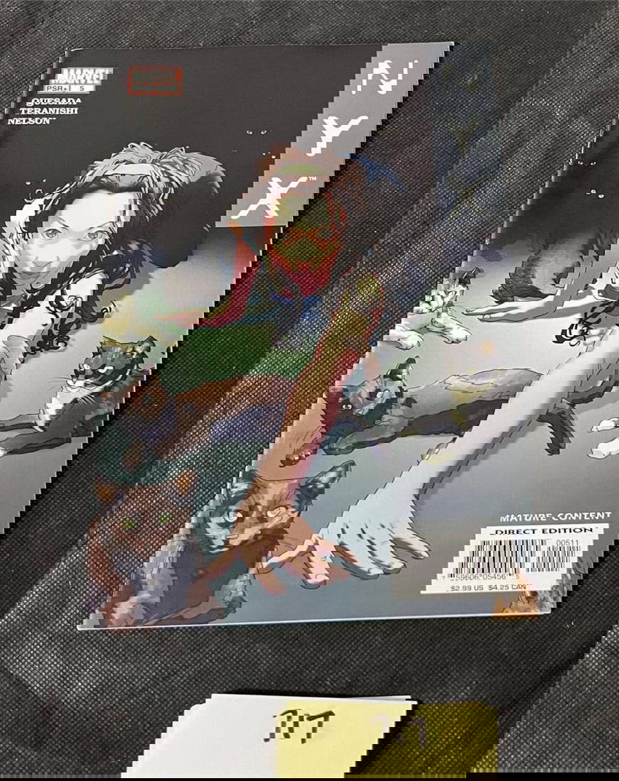 Nyx 5 Modern Marvel Comic Series Auction