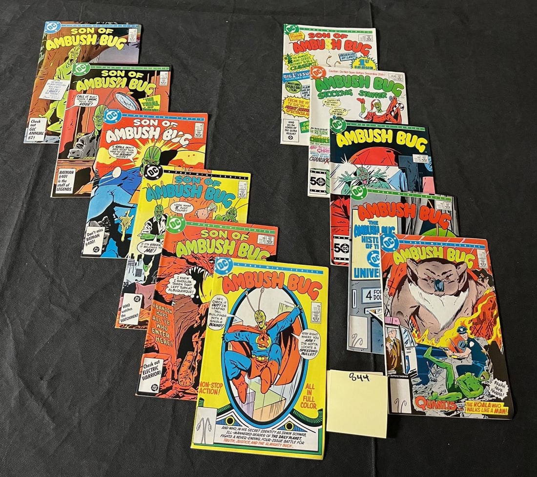 Ambush Bug & Son Of Ambush Bug Dc Comics Auction
