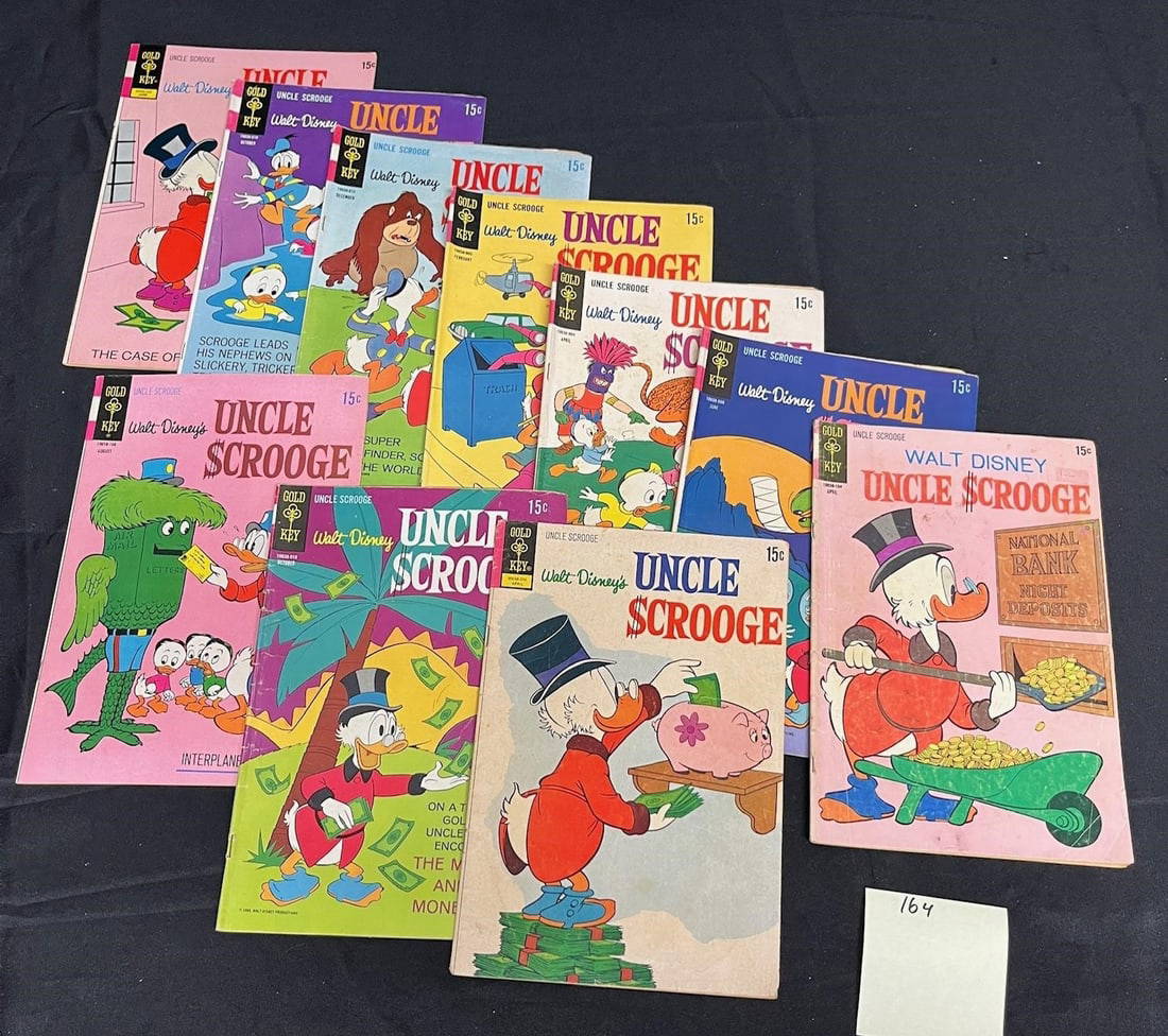 Uncle Scrooge Gold Key Bronze Age Comics Auction