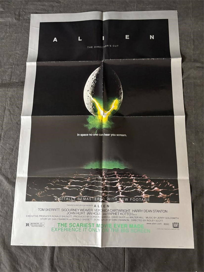 Alien Directors Cut Original Movie Poster - Jul 19, 2025 | Aeron House ...
