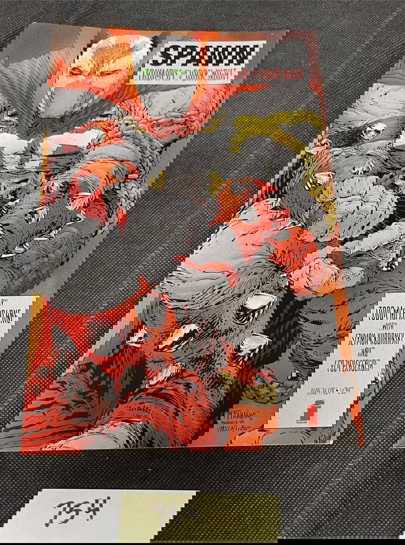 Spawn 224 Todd Mcfarlane Art Auction