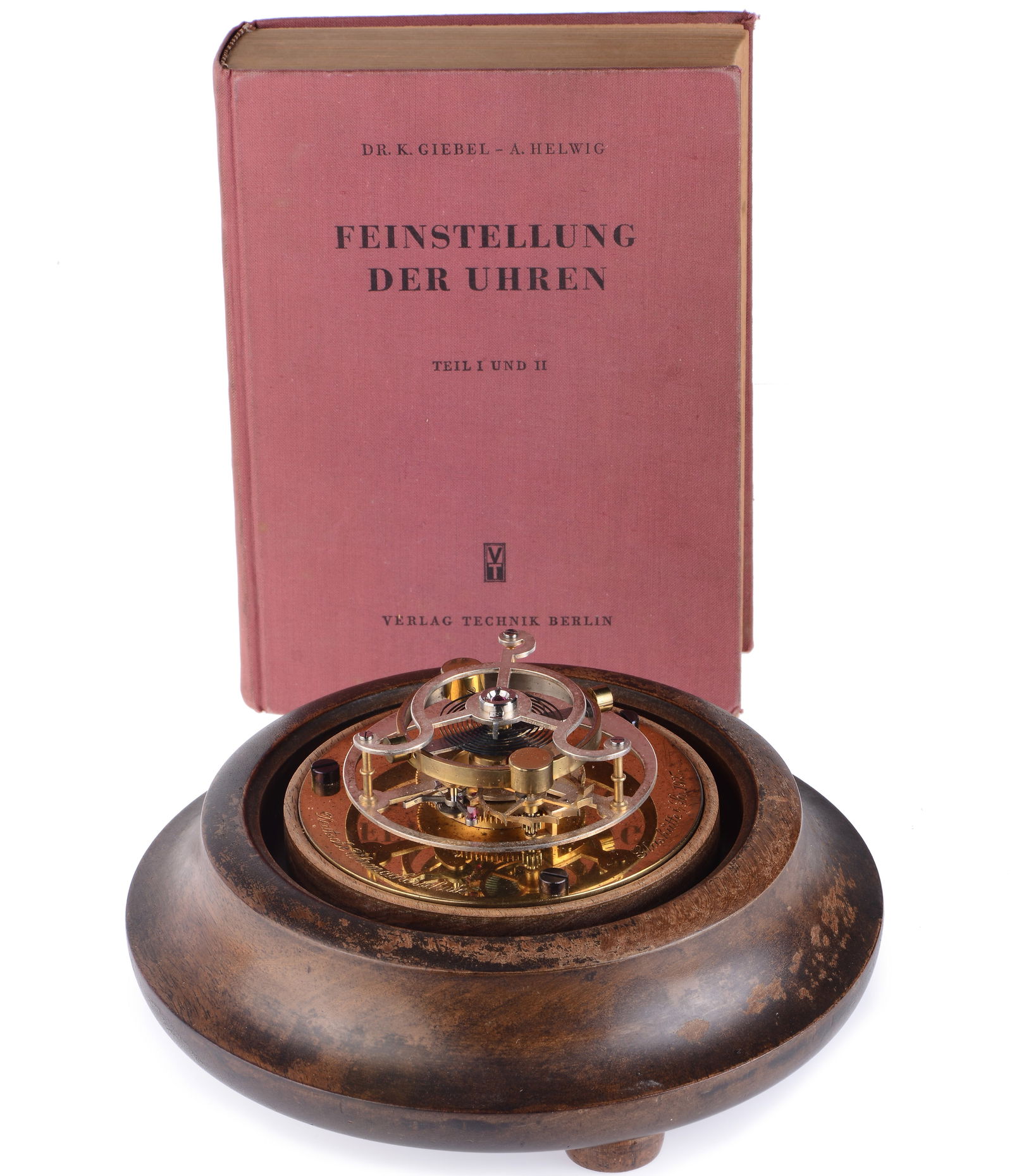 German Alfred Helwig Flying Tourbillion Escapement Model By Hermann ...