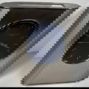 Rare Patek Philippe Solar Ellipse Desk Clock Full Set