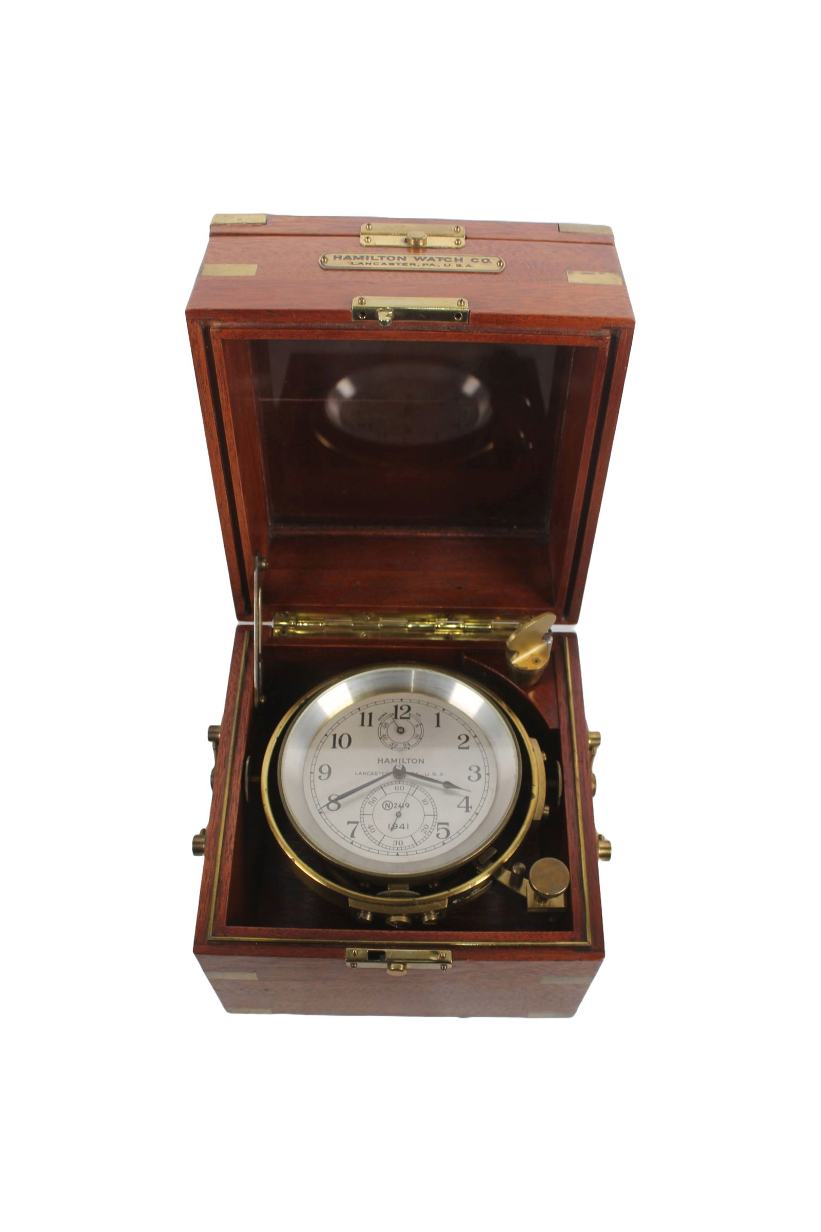 Hamilton Model 21 Marine Chronometer, Circa 1941 Auction