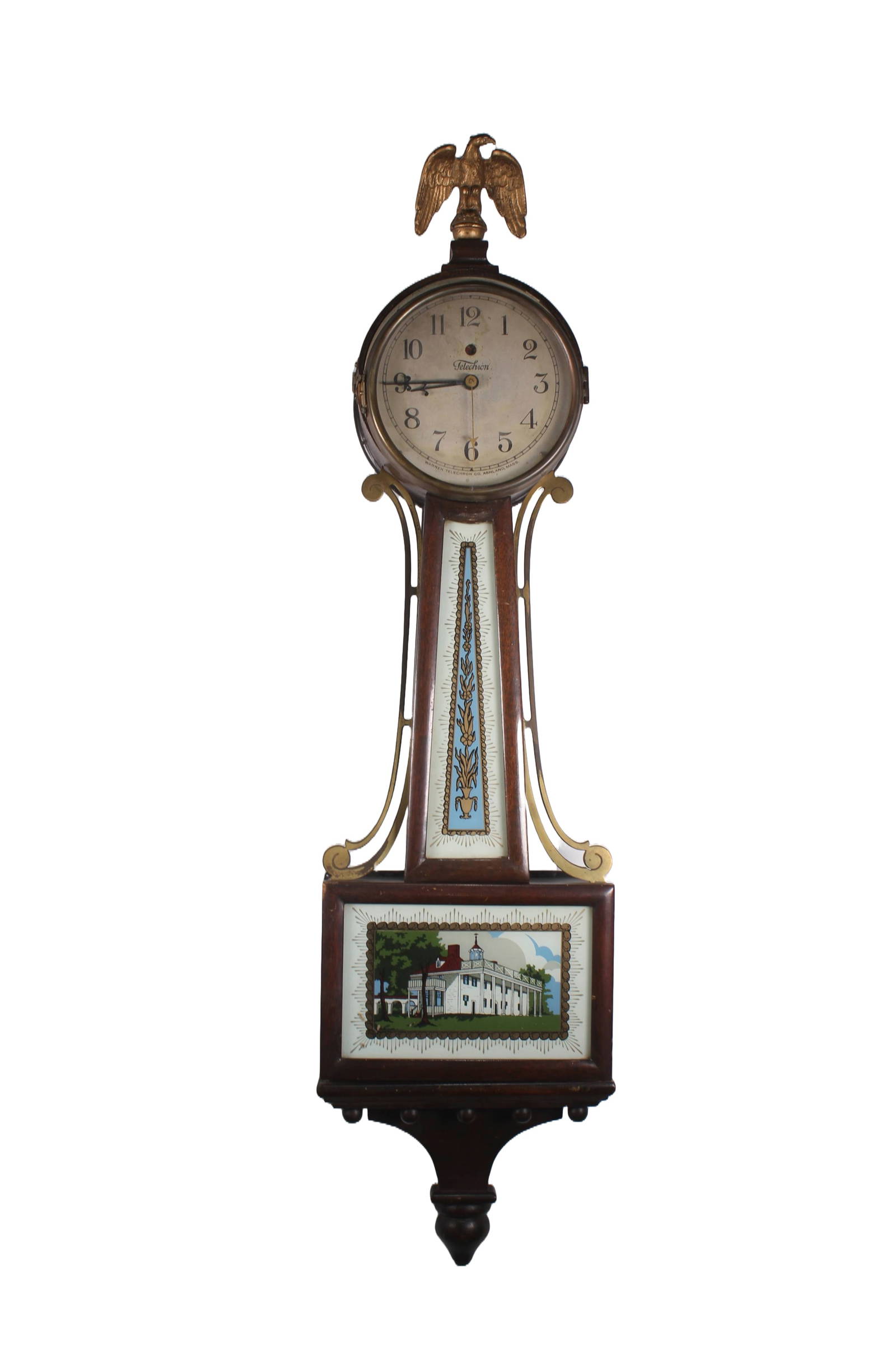 Warren Telechron Electric Banjo Clock, Circa 1935 Auction