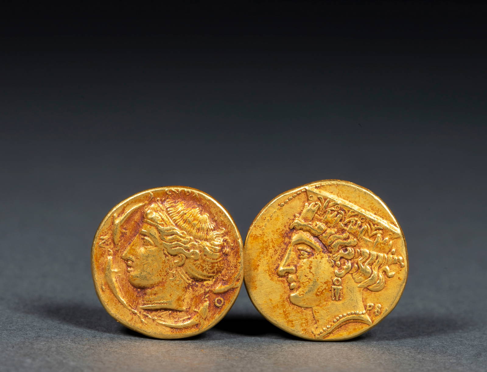 Persian Gold Coins, A Pair Auction