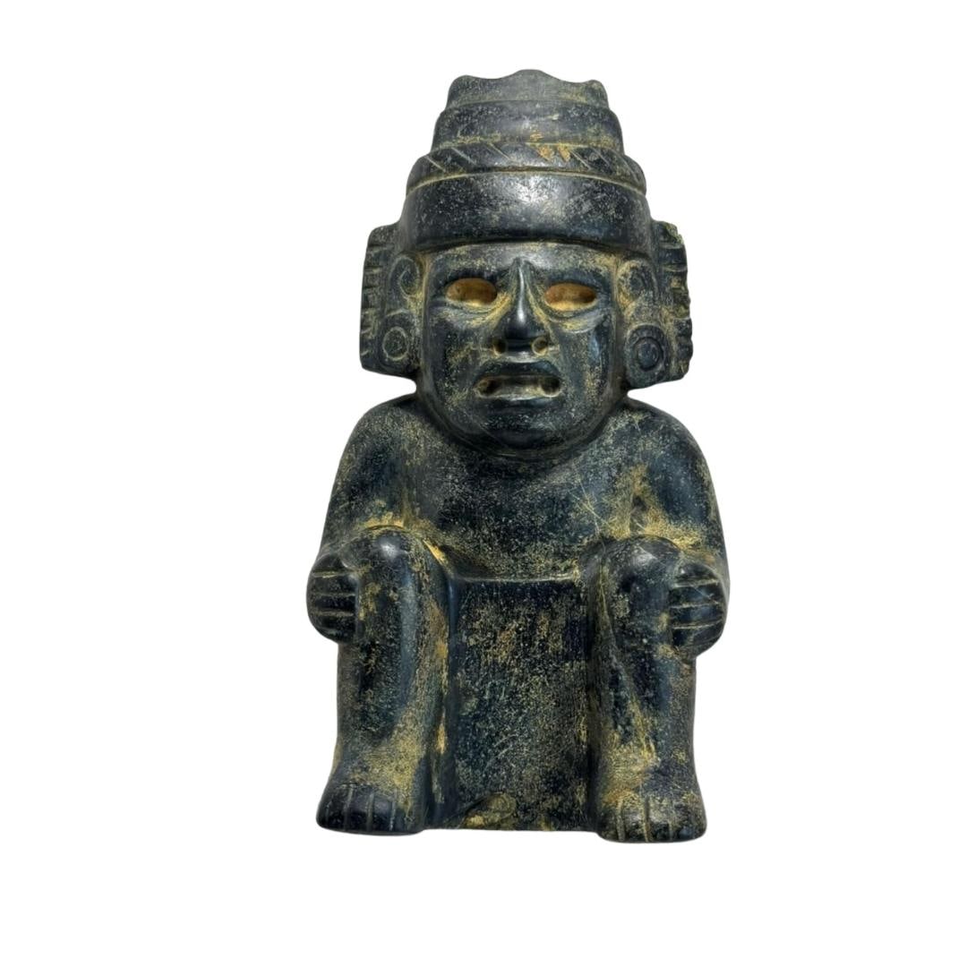 Pre-columbia Aztec Stone Figure Auction