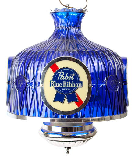 A Pabst Blue Ribbon Hanging Light - Dec 11, 2022 | Hoch LTD. in ...