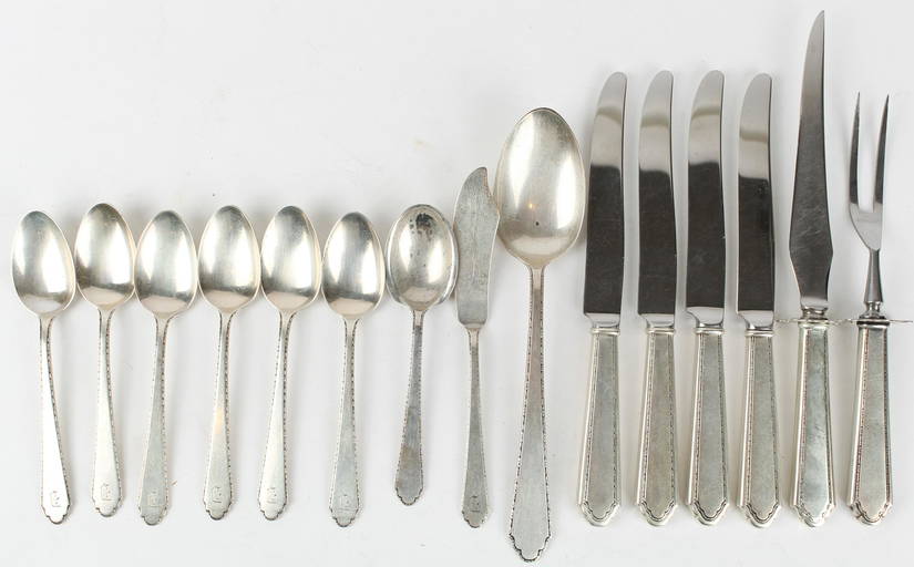 Lunt Silversmiths Treasure 1921 Sterling Silver Flatware
