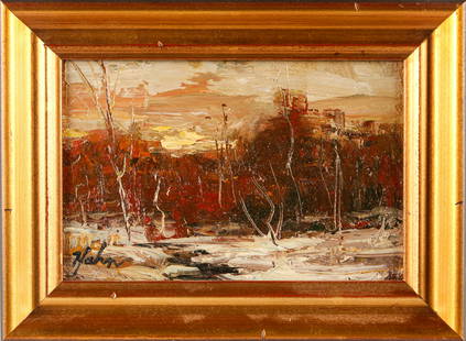 David Hahn (american, Contemporary) Landscape