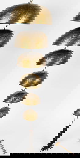 Chinese Bronze Graduated Temple Bells