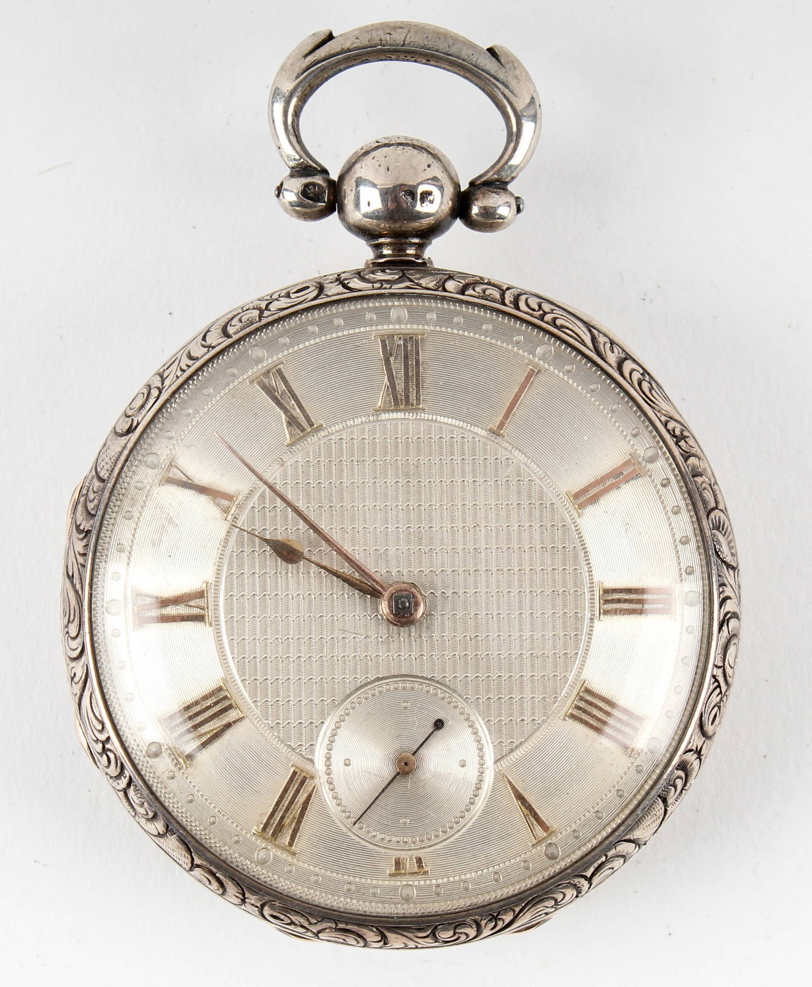 Jos. Johnson Liverpool Silver Fusee Pocket Watch Auction