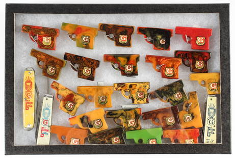 Eight Vintage Framed G-man & Fbi Related Posters & Ephemera Auction