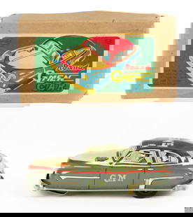 Ten Vintage G-man Fbi Tin Litho Toy Cars Auction