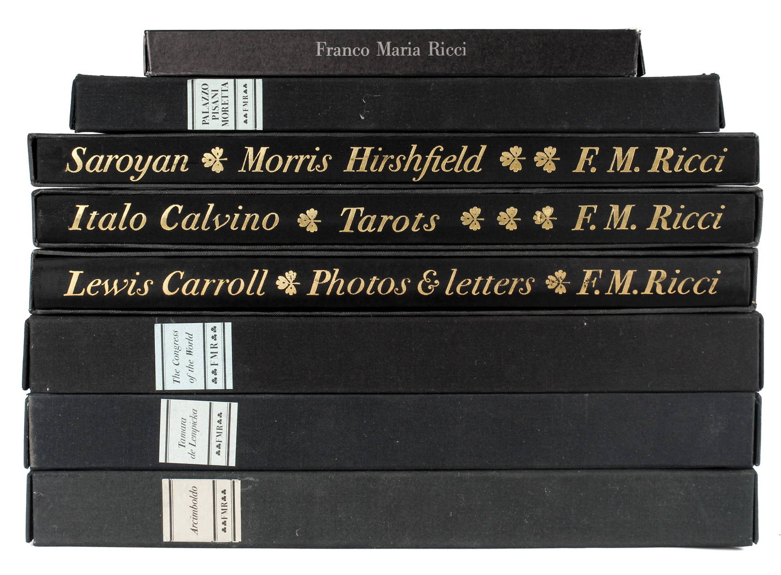 Franco Maria Ricci (fmr) Seven Books, Tamara De Lempicka, Lewis Carroll ...