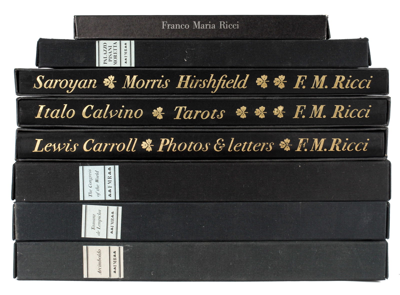 Franco Maria Ricci (fmr) Seven Books, Tamara De Lempicka, Lewis Carroll ...