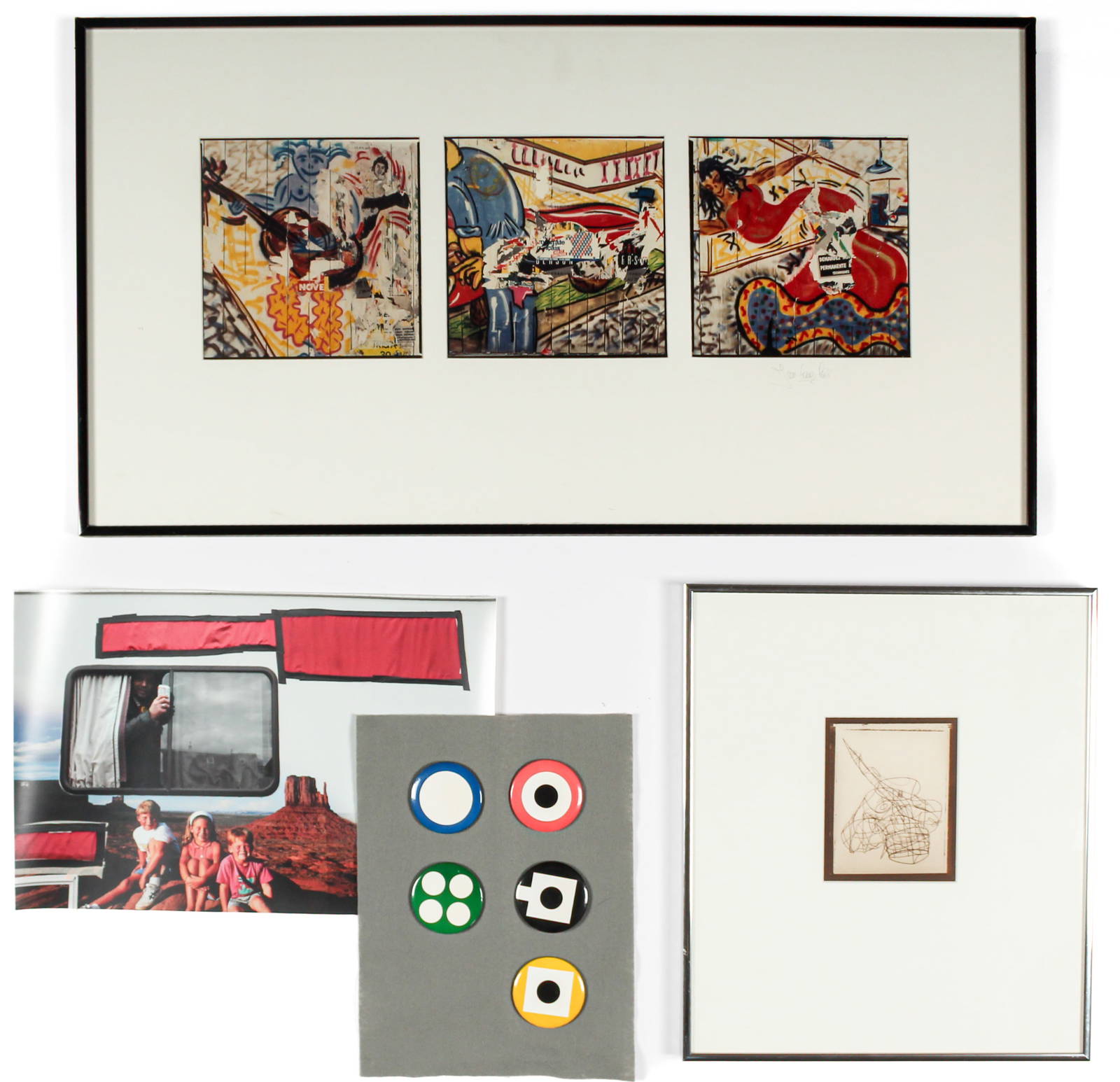 Contemporary Art & Photographs Incl. Matt Mullican, John Woodin, Zoe ...