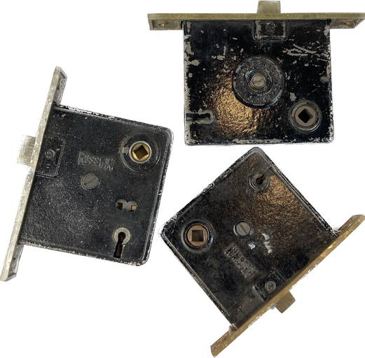 Set Of 3 Russwin & Erwin Mortise Locks