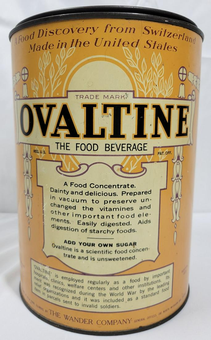 Vintage Ovaltine Tin