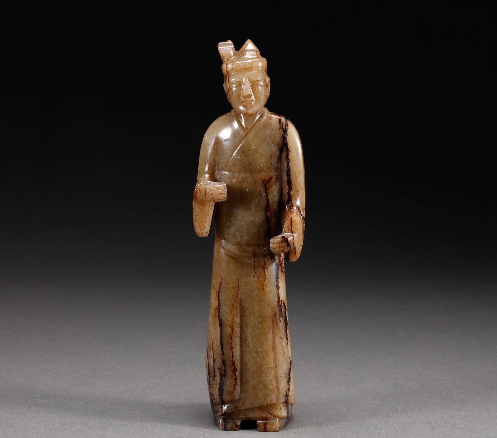 Before Ming Dynasty, Hetian Jade People Auction