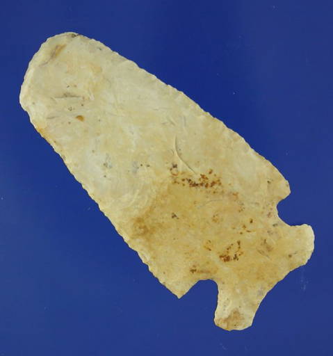 2 3/4" Cornernotch Knife With Hafted Scraper Tip.