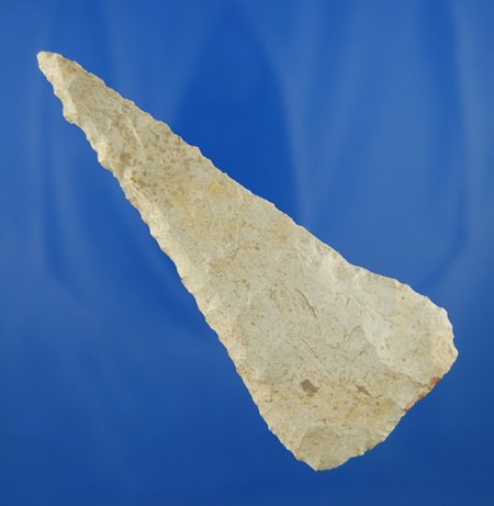 29: Heavily beveled 4 7/16" Cobbs Triangular knife foun - Jan 24, 2009 | Bennett's Artifact ...