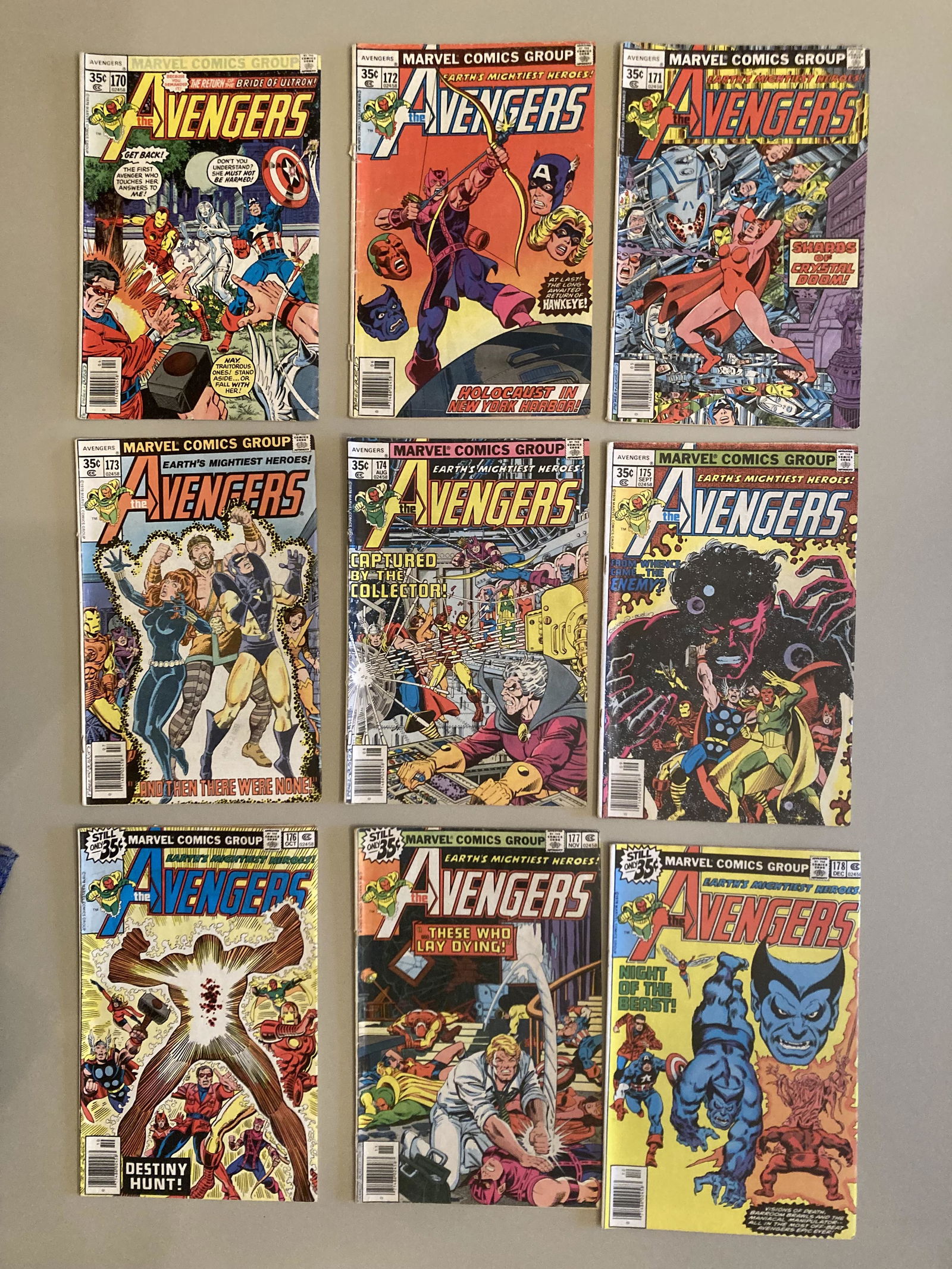 Avengers 170 191