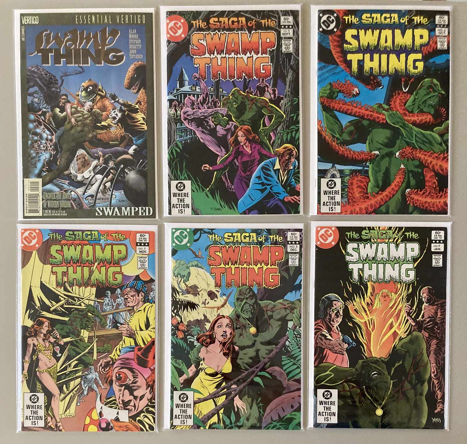 Swamp Thing 27 Comic Lot