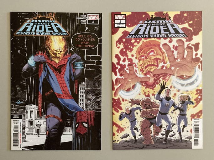Deadpool & Ghost Rider Lot
